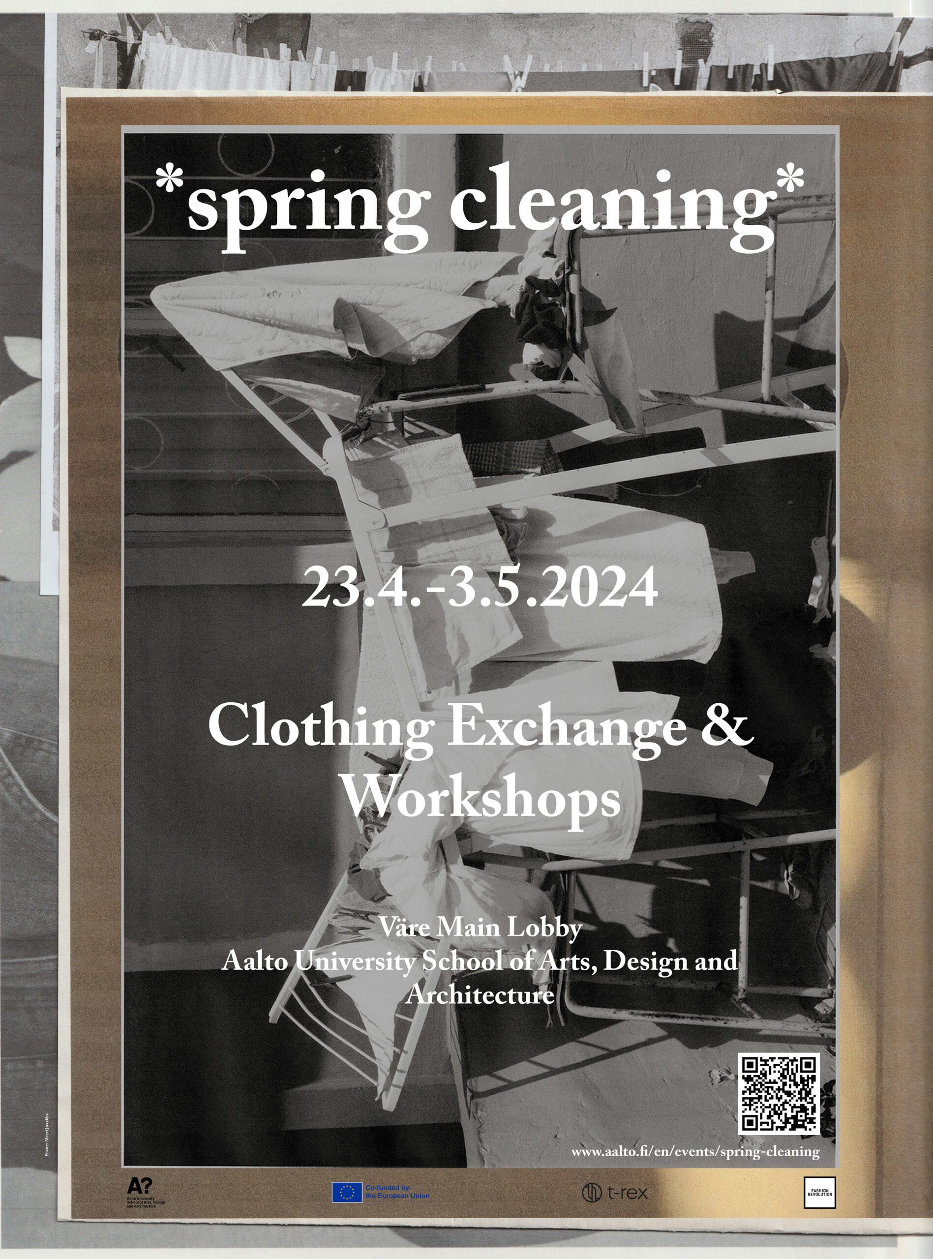Join the Spring Cleaning activities by Aalto University - T-REX Project